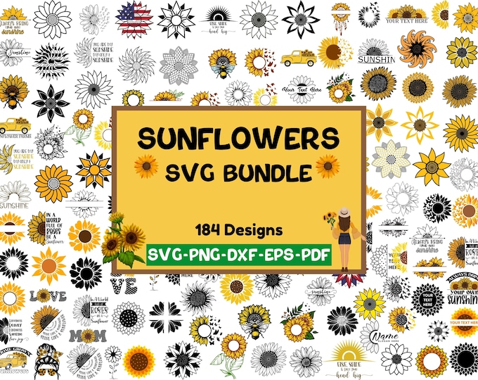 Sunflower Sign SVG Bundle, Sunflower Quotes Svg, Farmers Market Svg Set ...