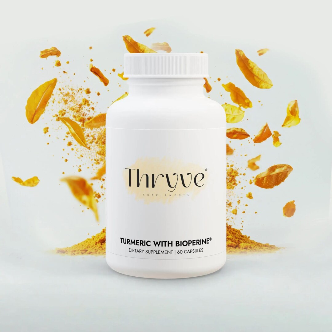 USA Only Turmeric With Bioperine® Capsules Non-gmo, Vegan-friendly ...