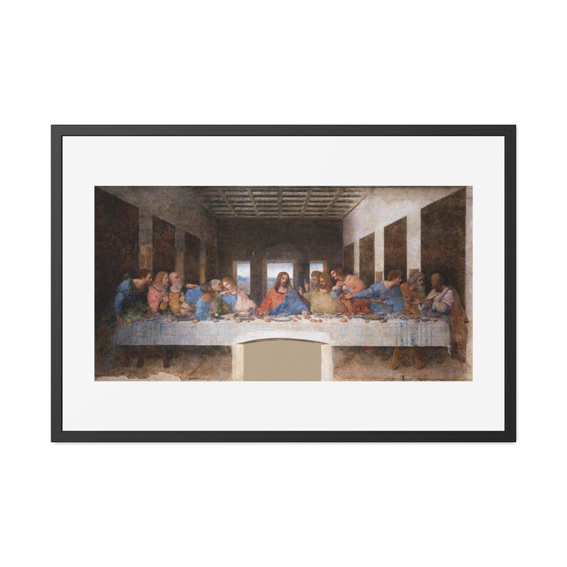Leonardo Da Vinci's the Last Supper (1495-1498) – Famous Renaissance ...