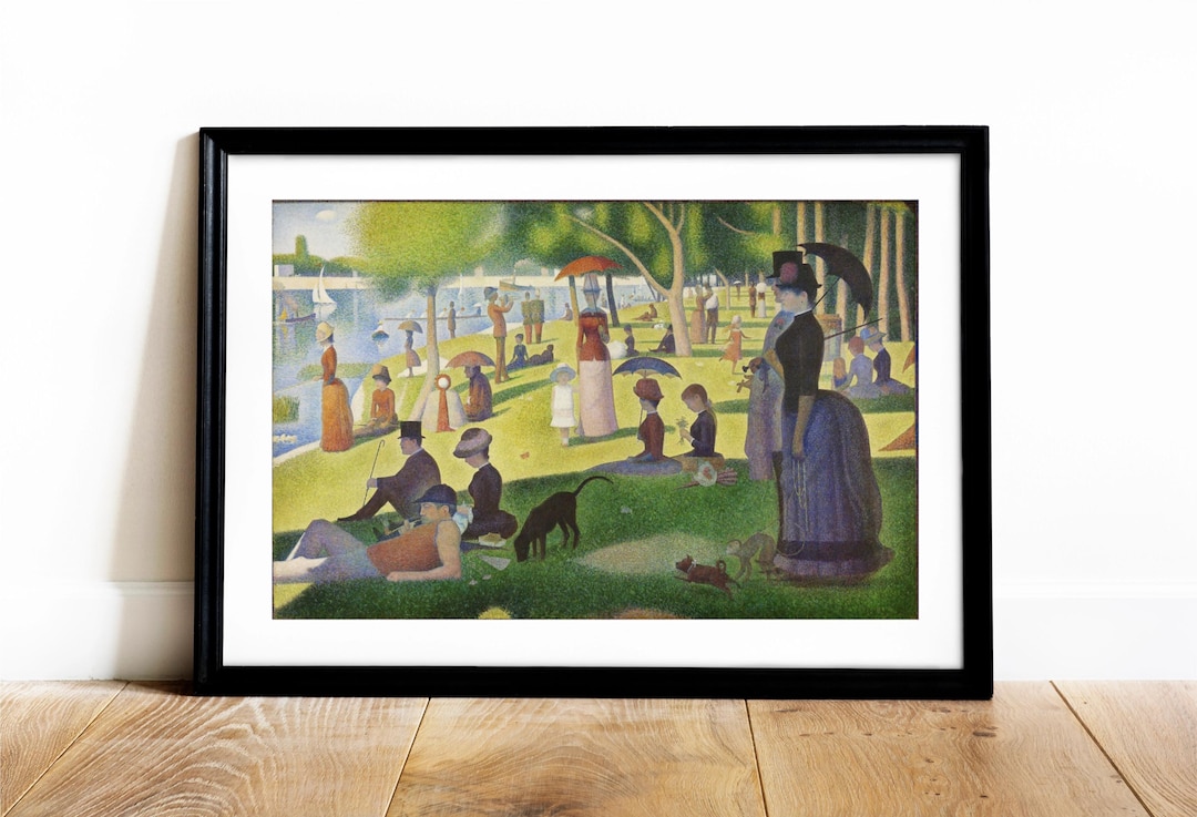Georges Seurat - A Sunday on La Grande Jatte (1884–1886) – Famous ...