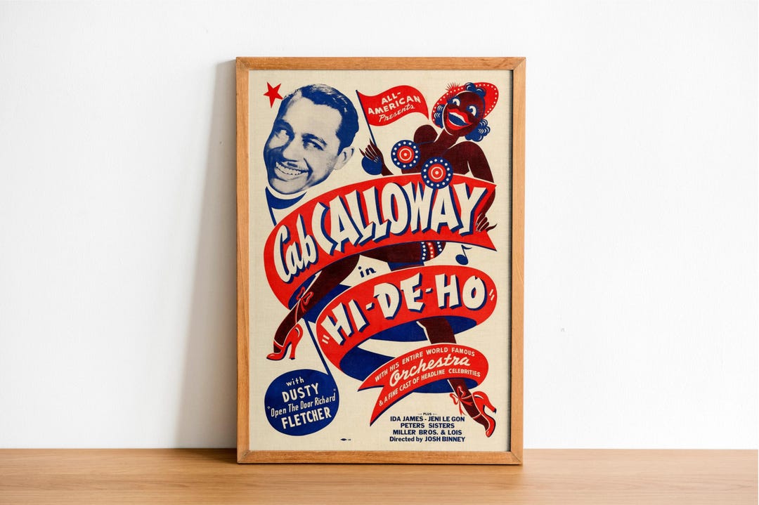 Hi-de-ho (1947) – Vintage Movie Poster Digital Instant Download Print – Classic Jazz Film ...