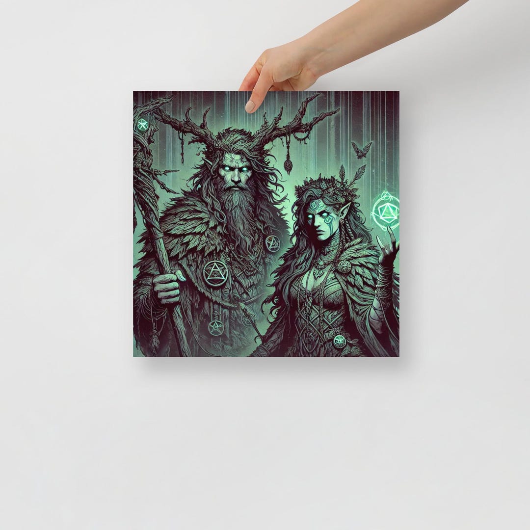 Dungeons & Dragons Wizard Class Art Print - Etsy