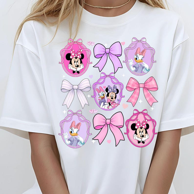 Coquette Minnie and Daisy Besties PNG Minnie Bow Coquette PNG Coquette ...