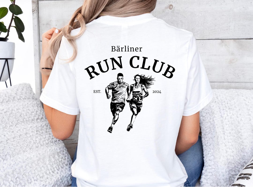 Personalized Run Club T-shirt, Custom Running Shirt, Runner Shirt ...