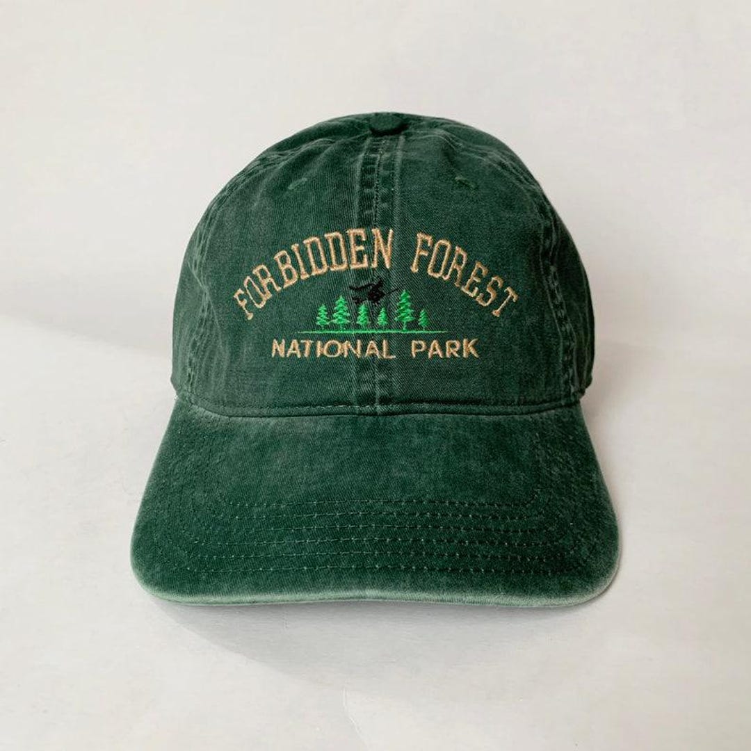 Forbidden Forest National Park Embroidered Cap Hat Baseball Hat Nature ...