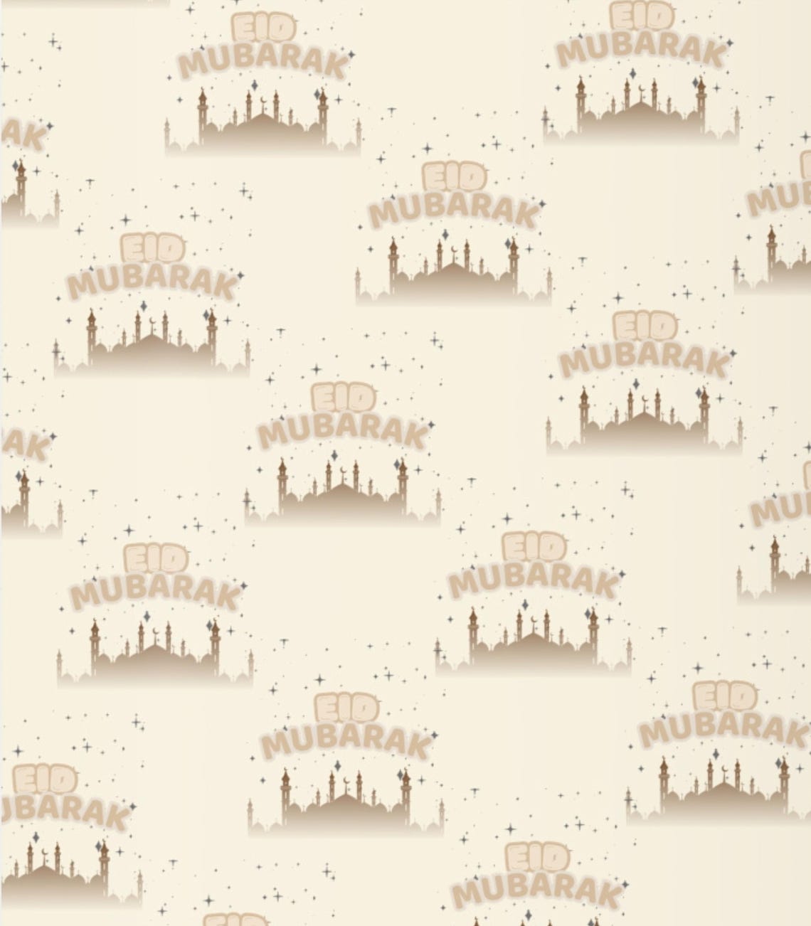 Eid Mubarak Wrapping Paper, Ramadan Celebration Gift Wrap, Gift Wrap ...