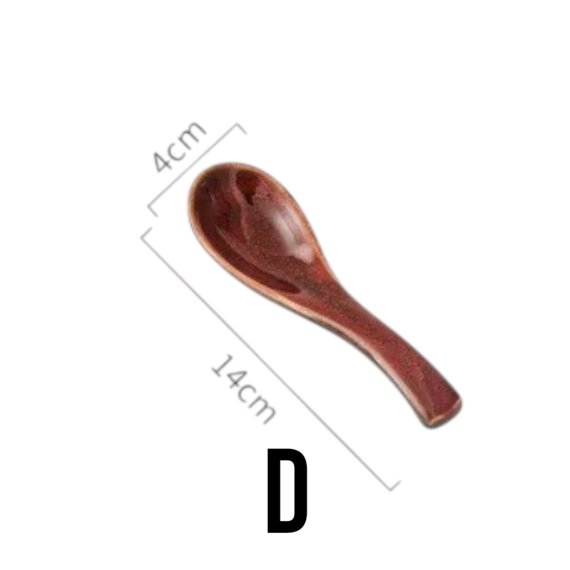 Handcrafted Ceramic Asian Soup Spoons – Aesthetic Pho Spoons for Ramen ...