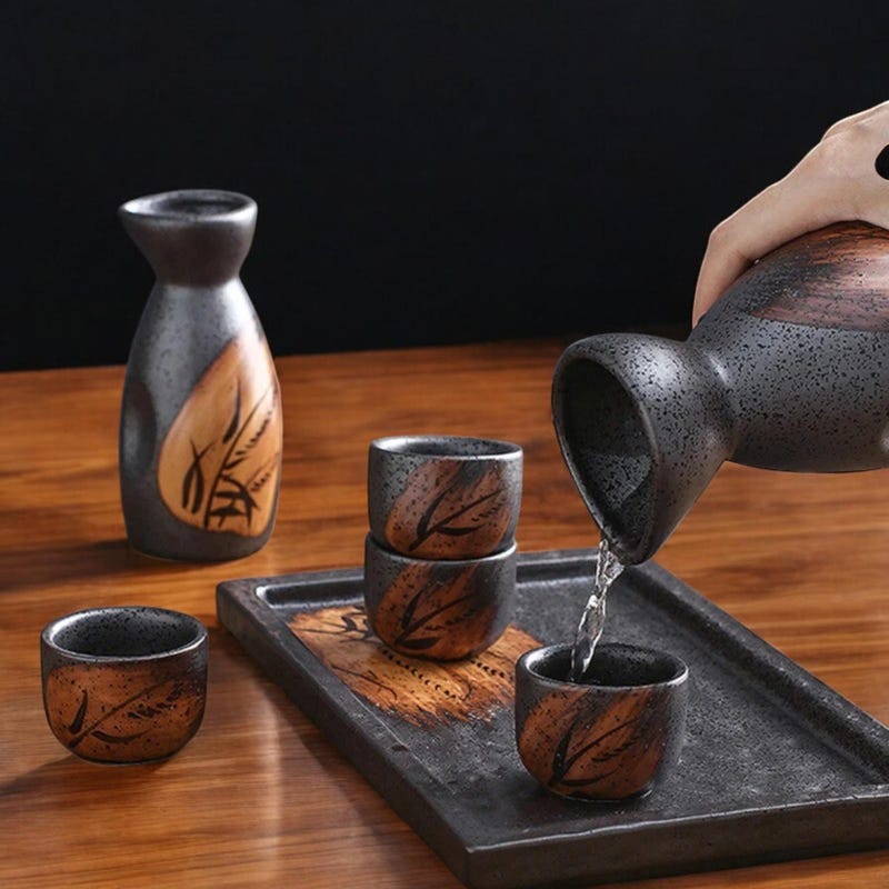Sake Set - Etsy