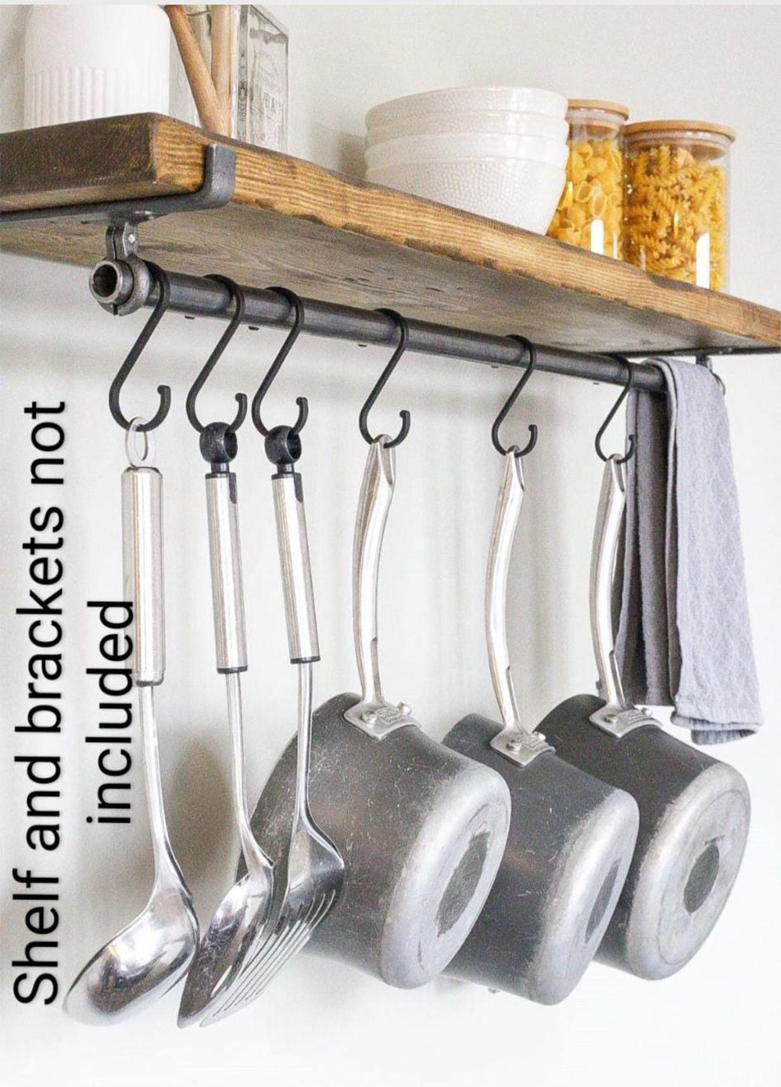 Hanging Rail | Untensil Rail | Kitchen Rail | Kitchen Storage | Utensil ...