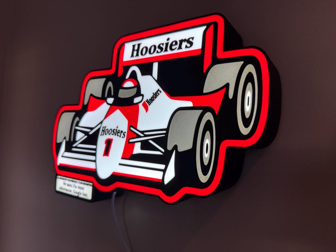 Indiana Hoosiers LED Sign: “indy 500 Cig” | Curt Cignetti-inspired ...