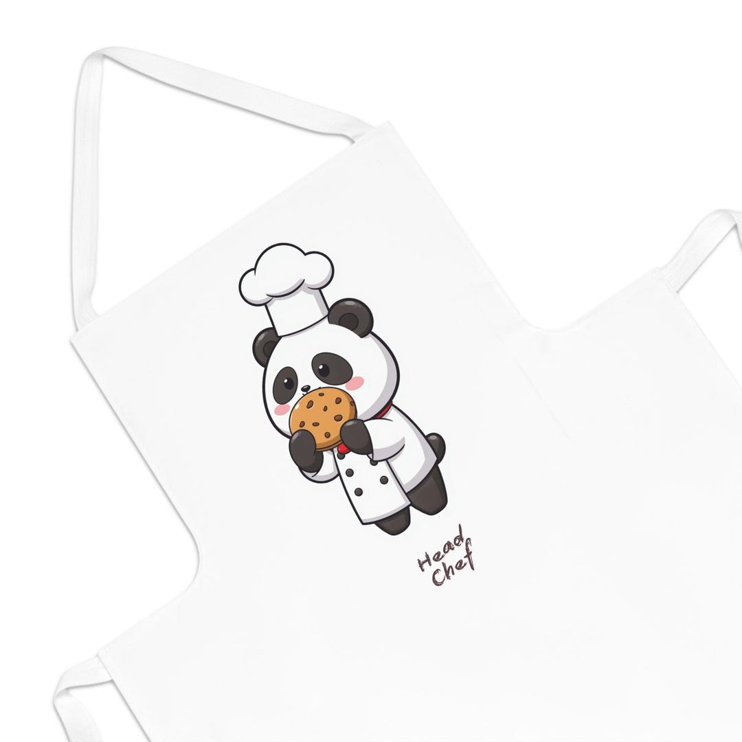 Overcooked Panda Head Chef Apron Cute, Panda, Matching Set, Cookie ...