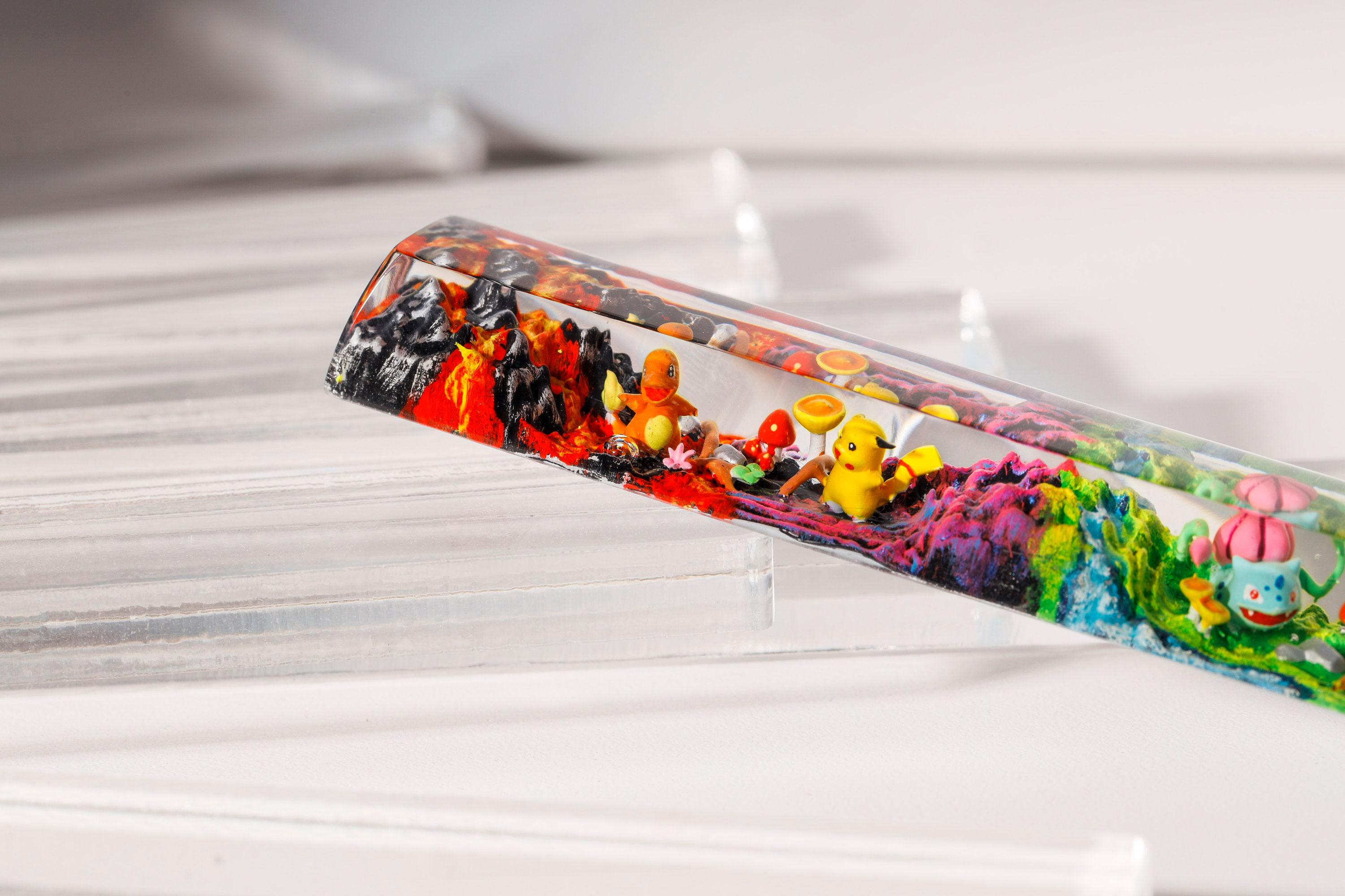 Custom Pokemon Spacebar Artisan Keycap, Pokemon Artisan Keycap, Pokemon ...