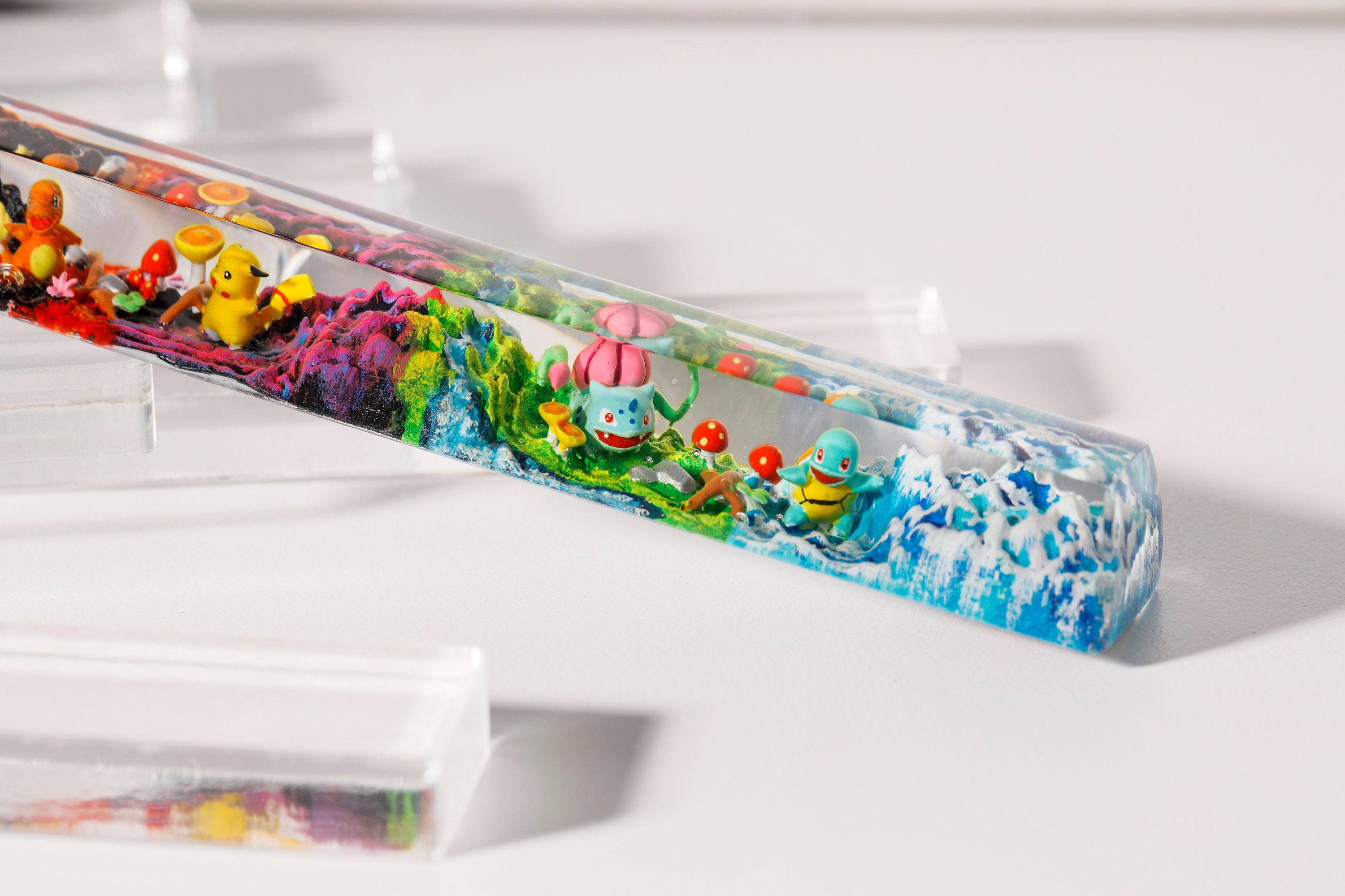 Custom Pokemon Spacebar Artisan Keycap, Pokemon Artisan Keycap, Pokemon ...