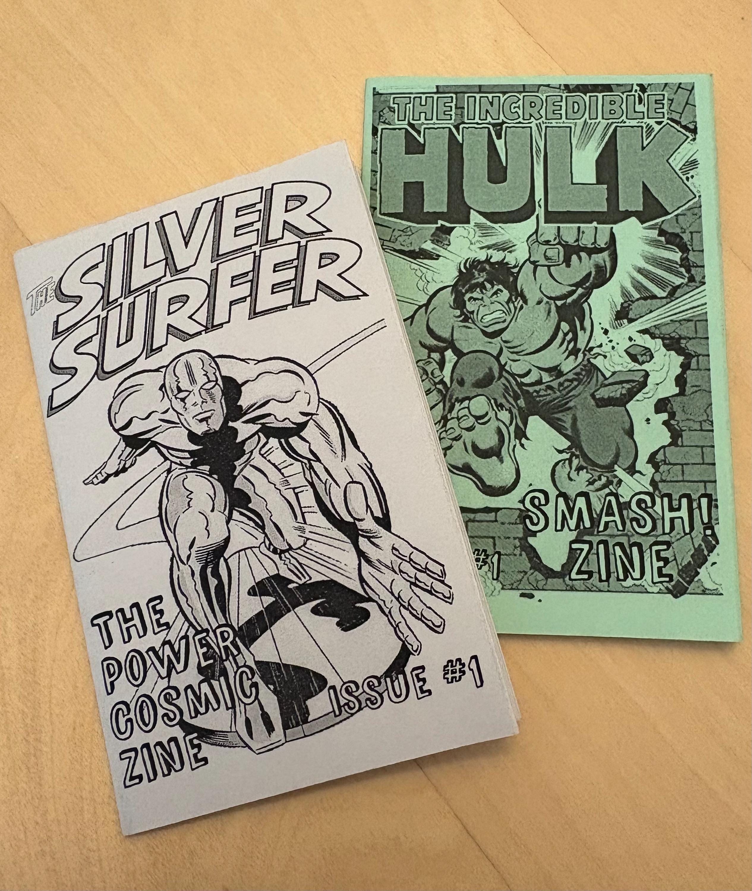 Marvel Handmade Mini Zines! | 5 Superhero Fan Zines | Your Choice! or ...