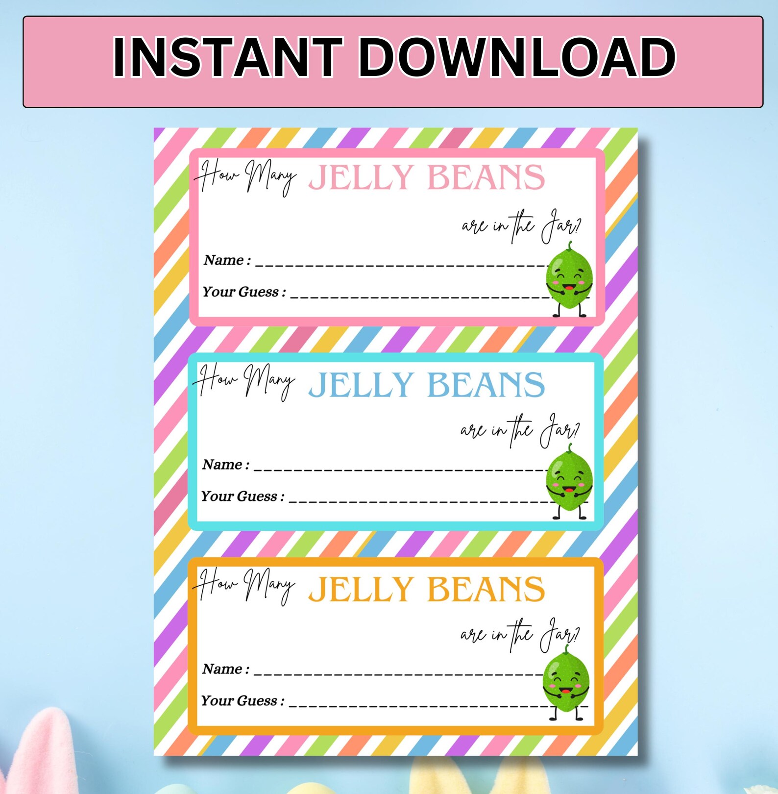 Guess How Many Jelly Beans, Guess How Many Jelly Beans Are in the Jar ...