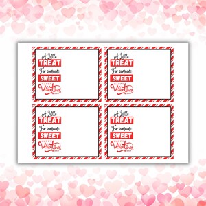 Valentine Lollipop Card Printable, A Little Treat for Someone Sweet ...