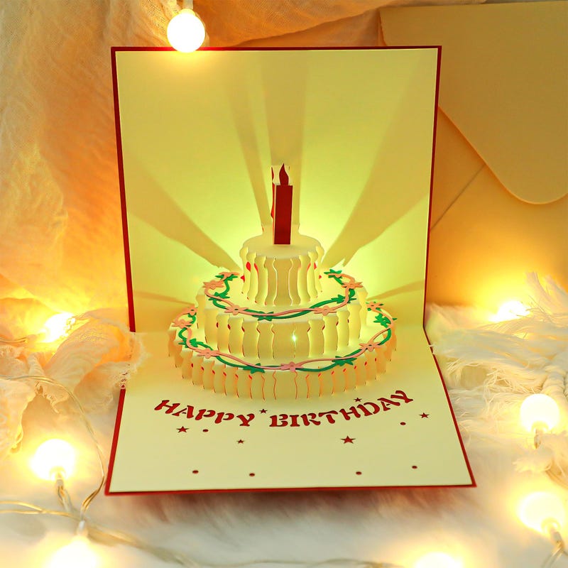 3d Greeting Card - Etsy