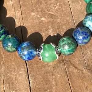 Azurite Mala Bracelet - Etsy