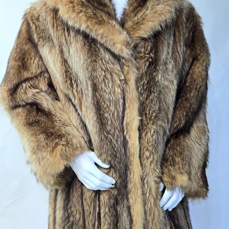 Racoon Fur Coat Woman - Etsy Canada