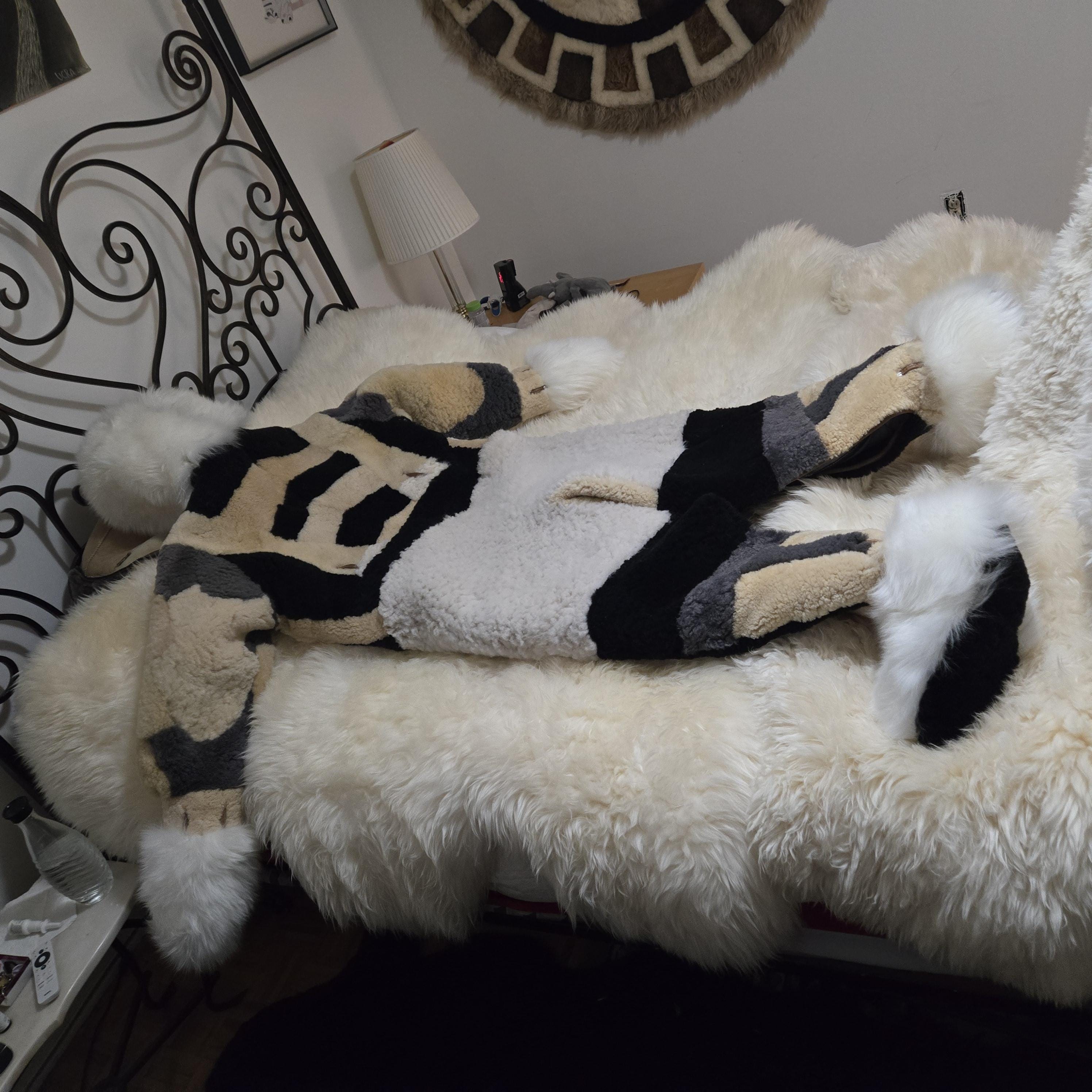 Unique Double-sided Sheepskin Bondage UGG Suit - Handcrafted From ...