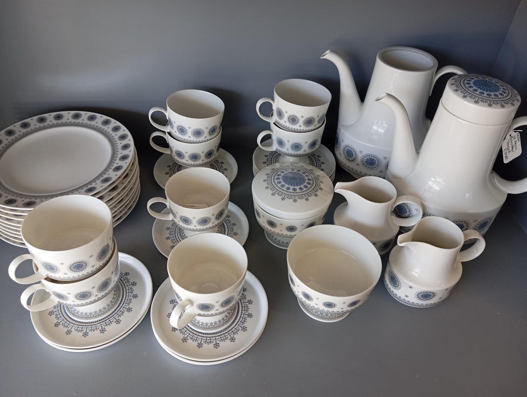 Rosenthal Porcelain Tea Set of 35 Piece - Etsy