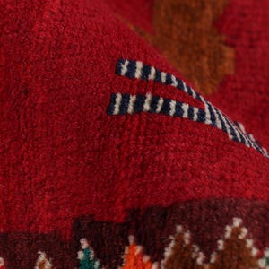Rug & Kilim’s Modern Rug in Red With Animal Pictorials - Etsy