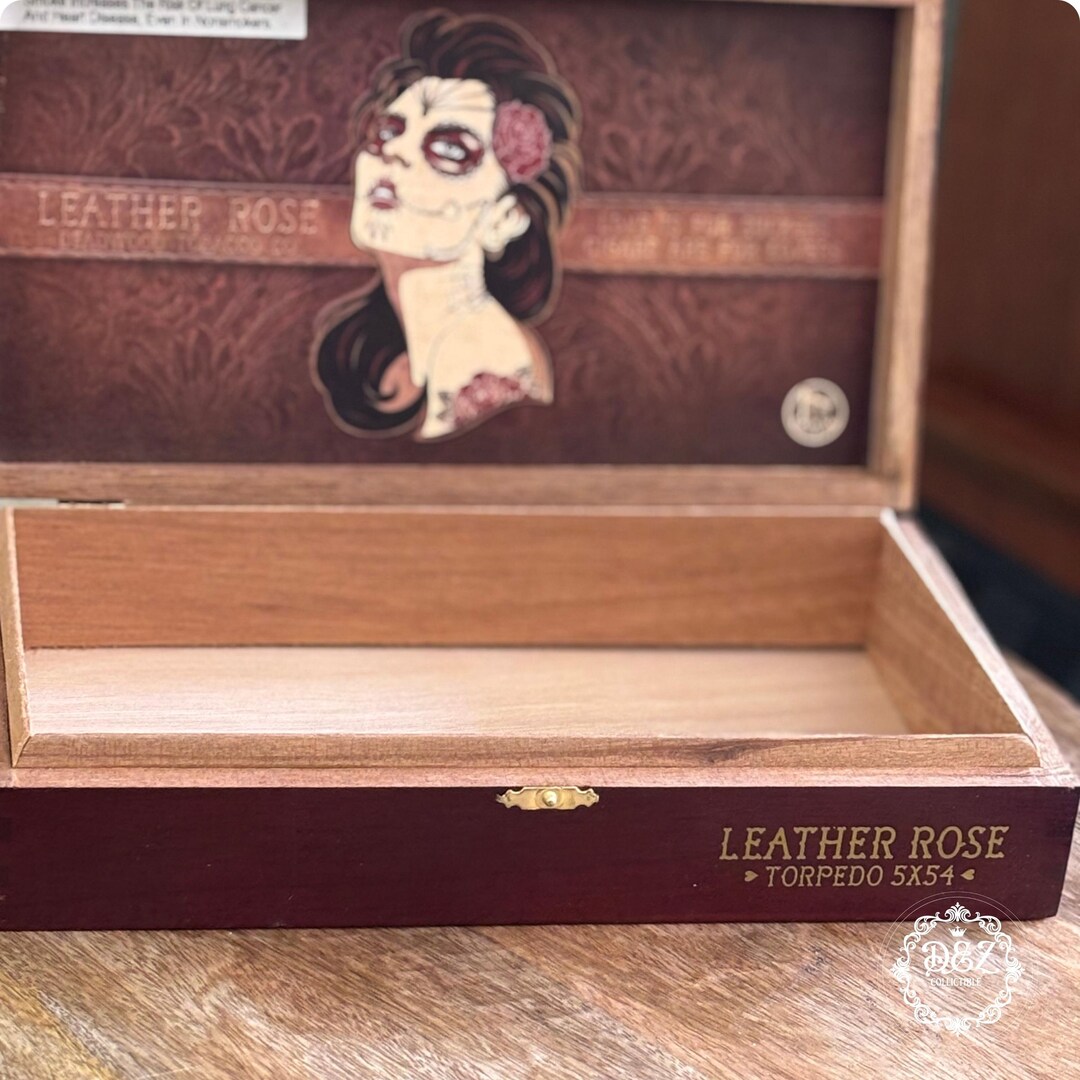 Empty Wooden Cigar Box Collectible Box, Storage, Crafts - Etsy