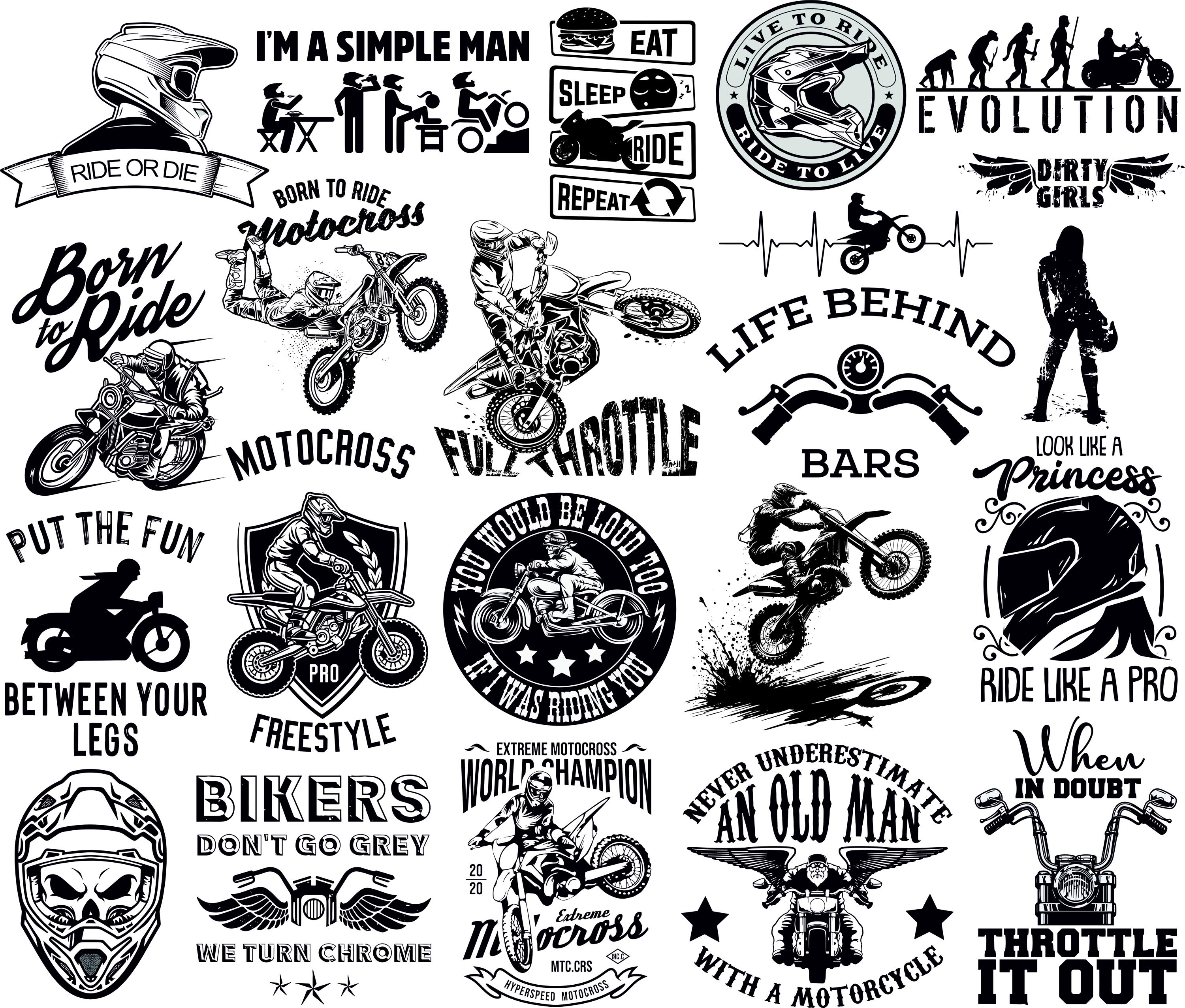 Motorcycle SVG Bundle,classic Motorcycle Cut File for Cricut,motorcycle ...