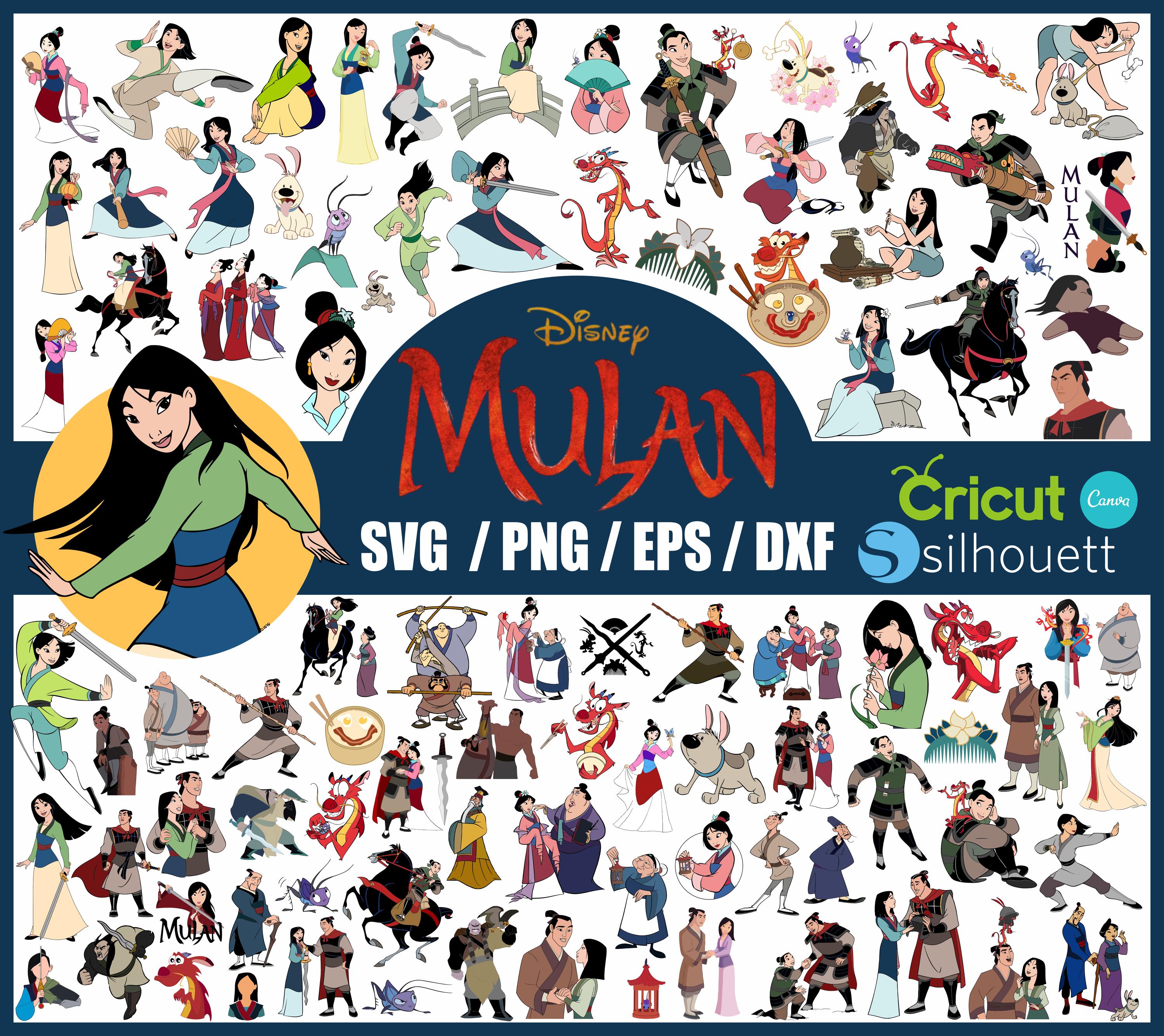 Mulan SVG Bundle, Mushu Svg, Mulan Svg, Mulan Svg Files for Cricut and ...