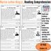 Martin Luther King Jr. Reading Comprehension Passages Questions ...
