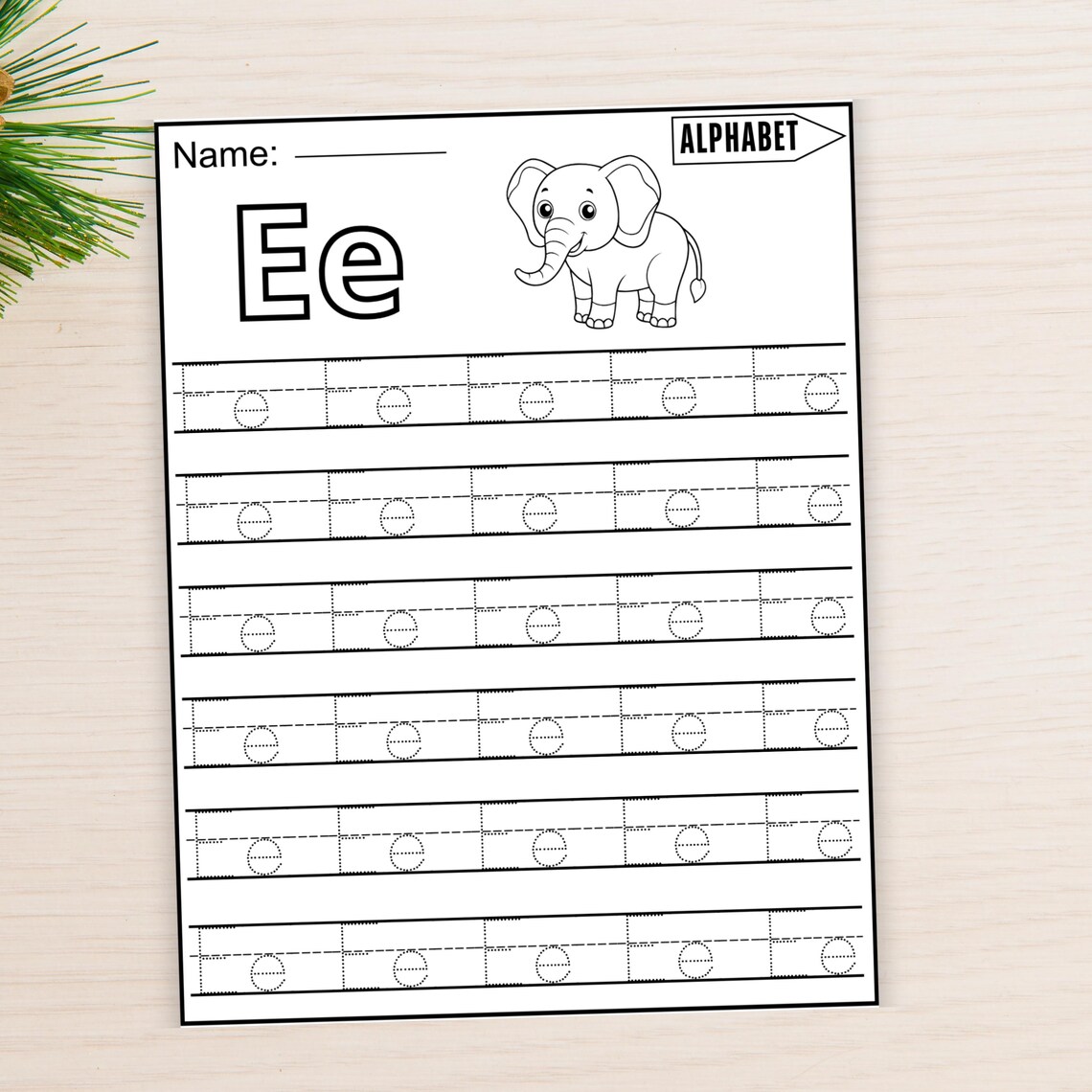 Alphabet Worksheets for Pre-k ABC Handwriting Practice Worksheets ...