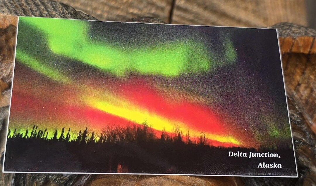 Northern Lights Vinyl Stickers 2.25" X 4" - Etsy