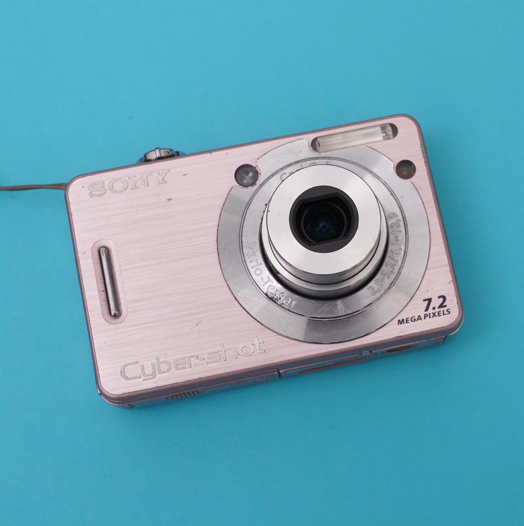 Sony Cybershot W55 Pink digital Point and Shoot Camera,digicam - Etsy