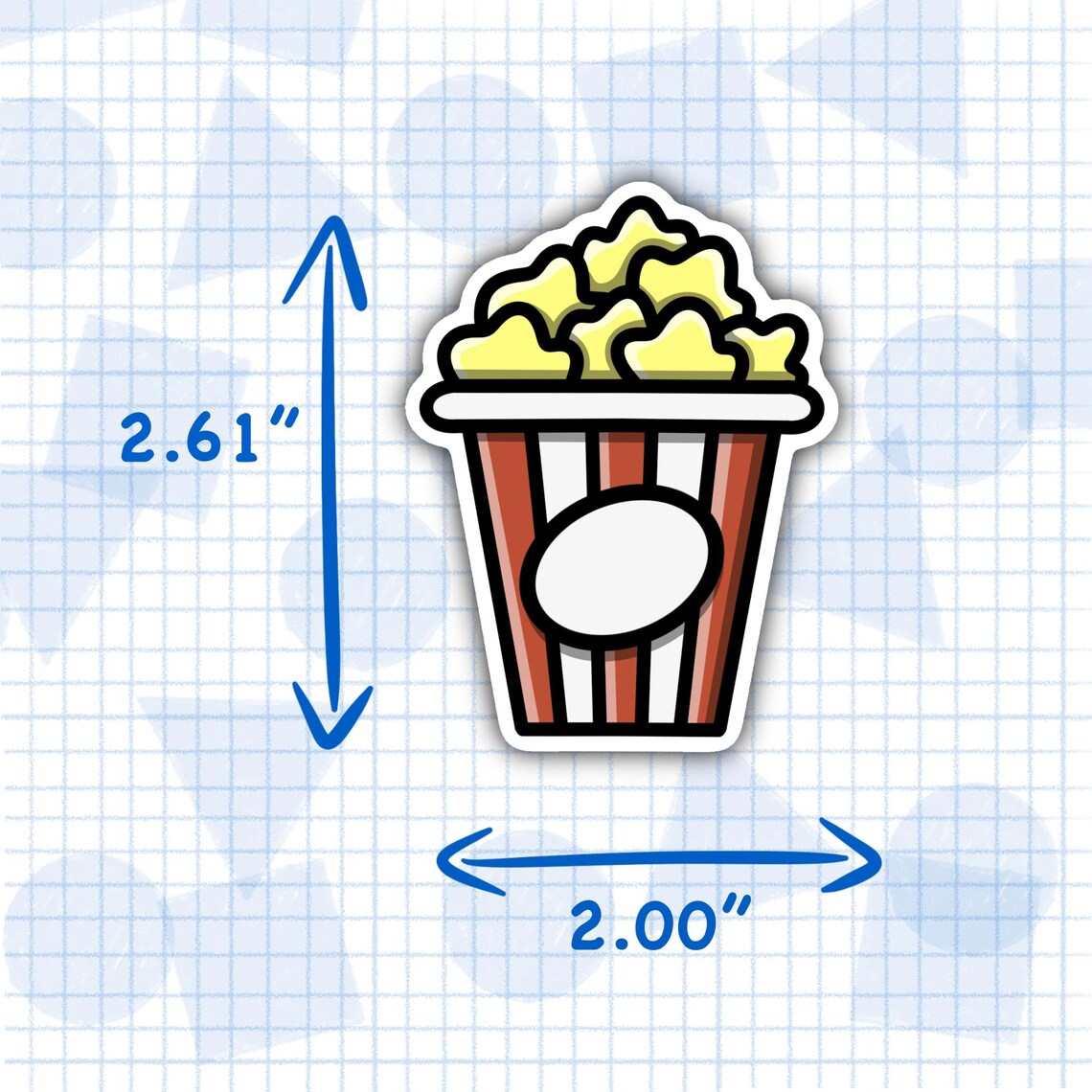 Movie Themed Sticker Pack (5pc.), Cinema Stickers, Cute Stickers ...