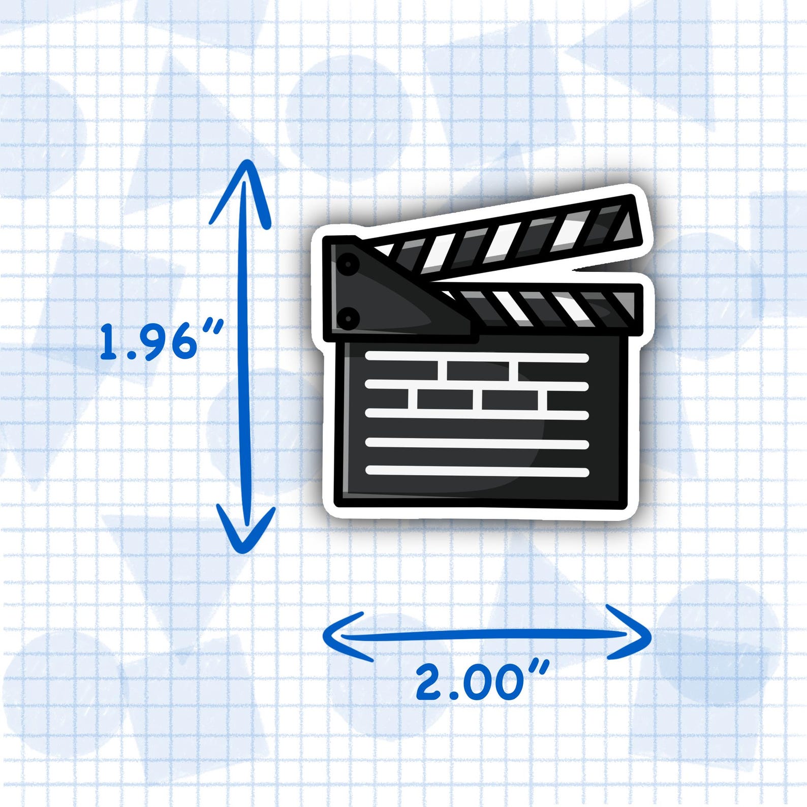 Movie Themed Sticker Pack (5pc.), Cinema Stickers, Cute Stickers ...