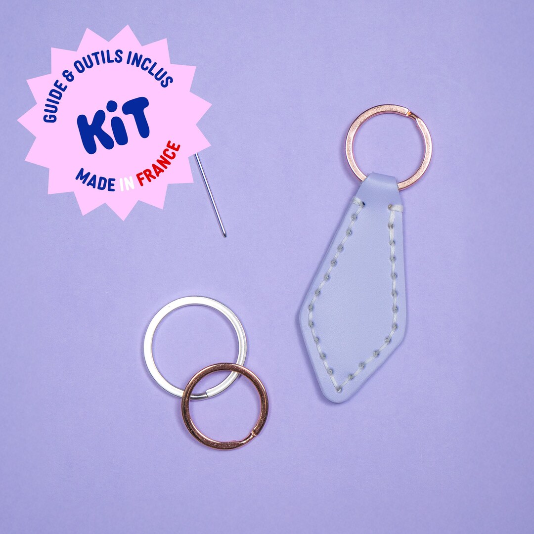 DIY TRIO Kit of Customizable Keychains With a Complete Guide and Tools ...