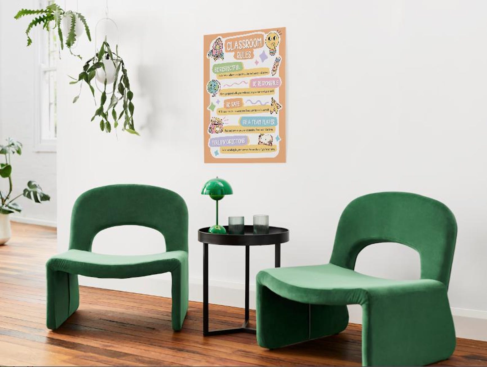Colorful Classroom Sign Digital Download | Printable Teacher Wall Art ...