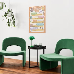 Colorful Classroom Sign Digital Download | Printable Teacher Wall Art ...