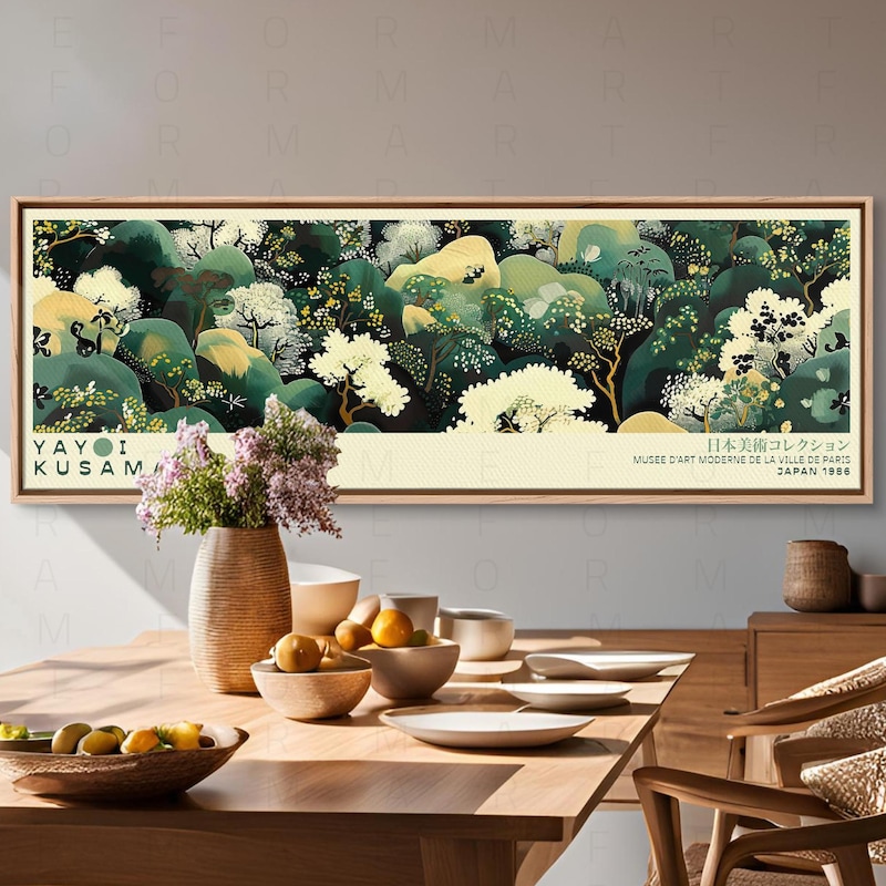 Japandi Botanical Print - Etsy