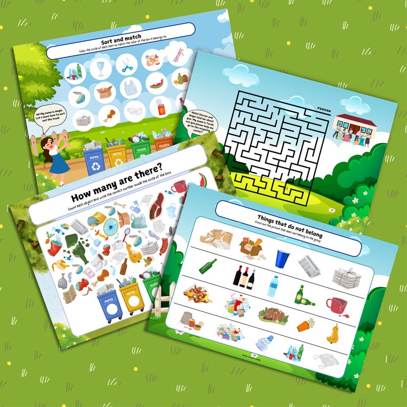 Busy Book for Kids | Printable Kids Activity Book | Printable Busy Book ...