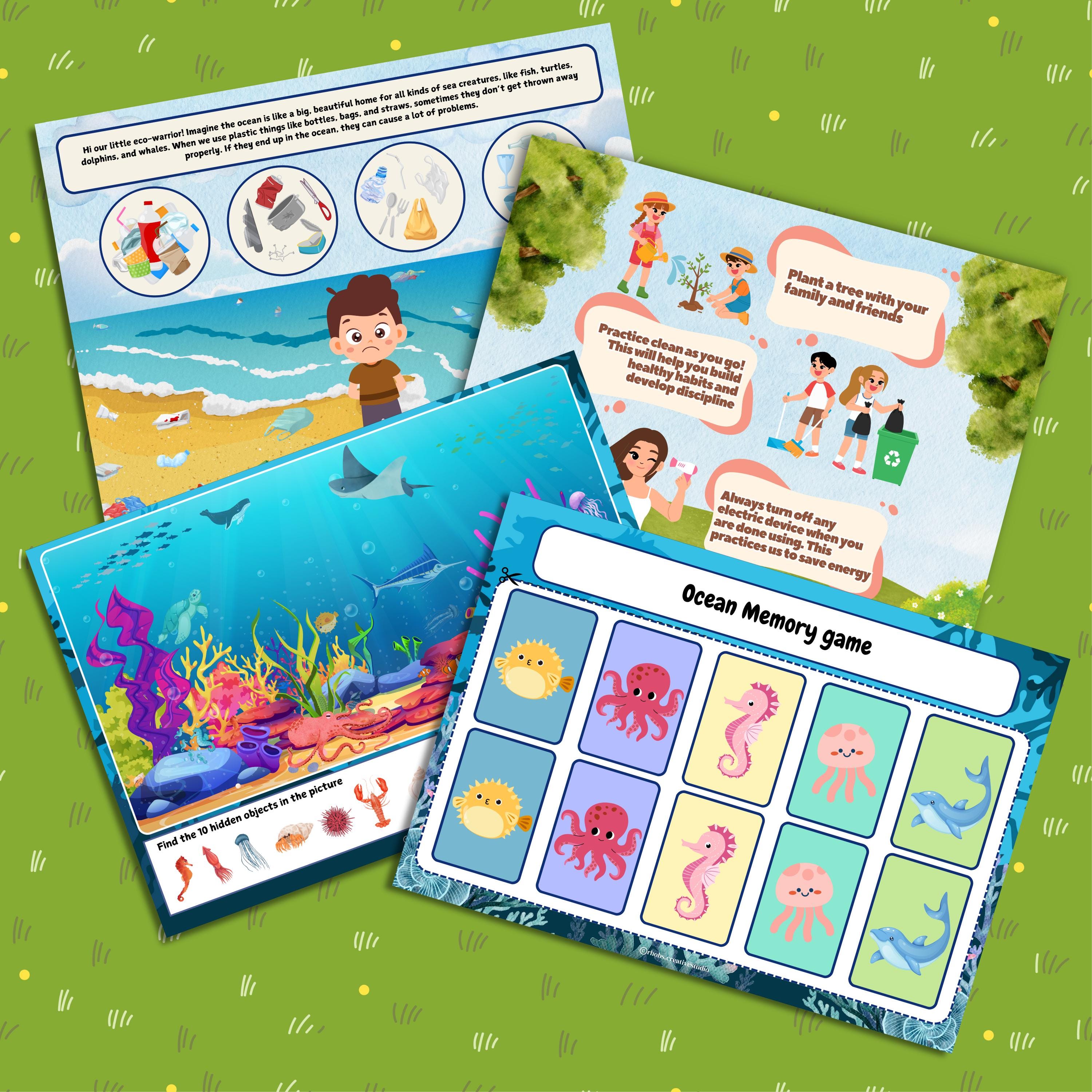 Busy Book for Kids | Printable Kids Activity Book | Printable Busy Book ...