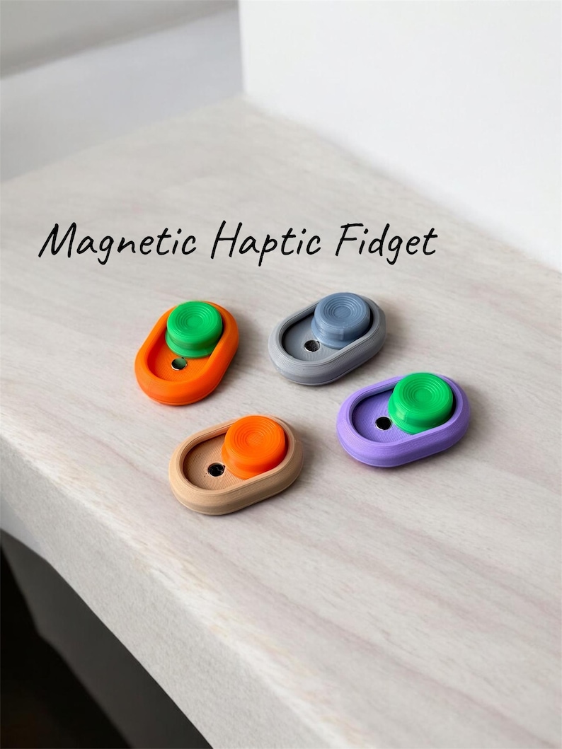 Magnetic Haptic Slider Fidget Toy - Etsy