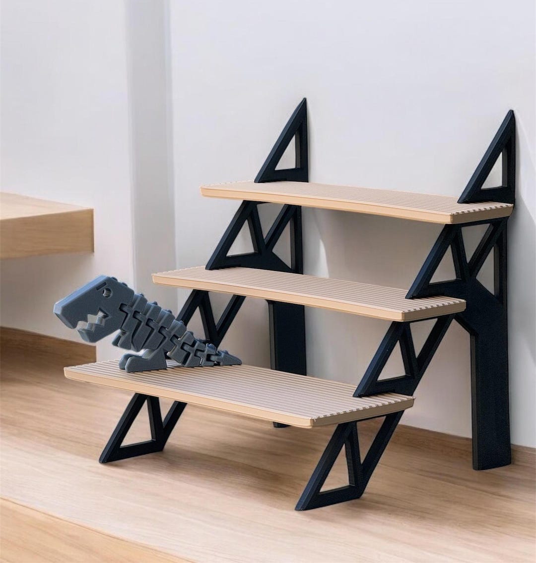 Modern Fidget Animal Toy / Mini Figure Display Stand Organizer Storage ...