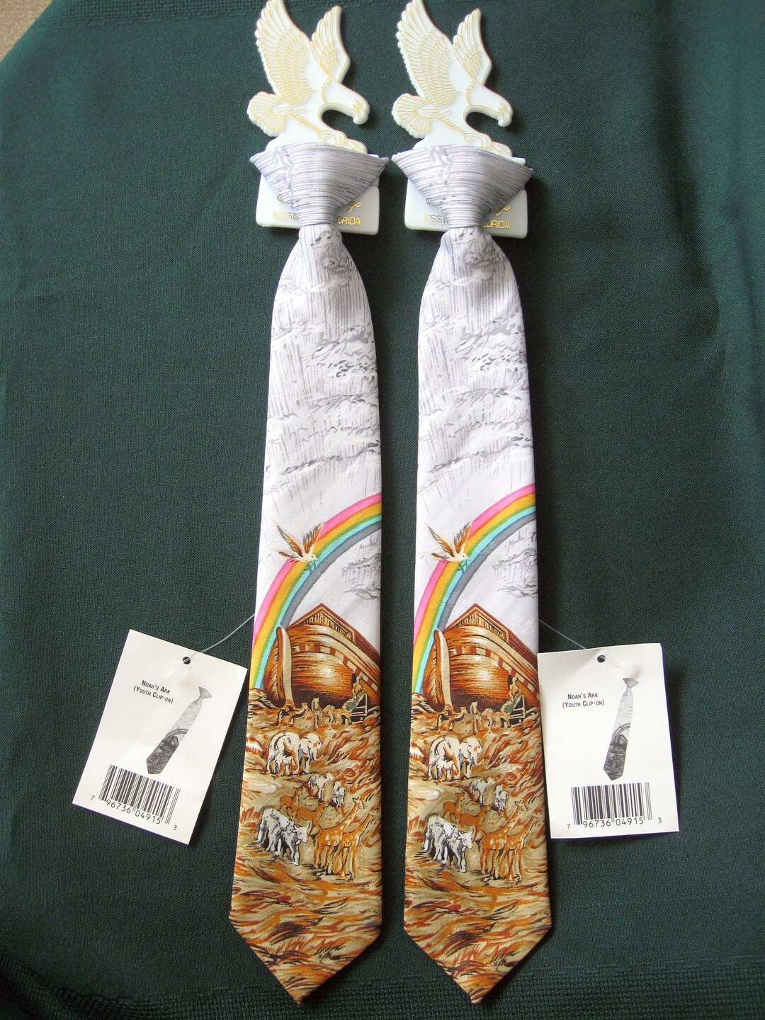 Noah's Ark Youth Clip-on Necktie With Original Label - Youth Clip-on ...