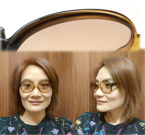 80s Vintage German Made Saphira NOS Round Frame Teen … - Gem