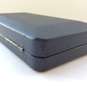 80s Vintage Blue Optura Bijou Eyeglasses Box Glasses Container Retro ...