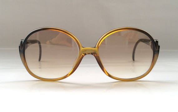 80s Vintage German Made Saphira NOS Round Frame Teen … - Gem
