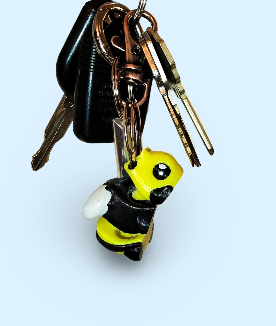 Bumble Bee 3d Print Key Chain - Etsy