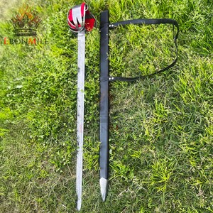 Classic Scottish Basket Hilt Broadsword | Damascus Steel Sword ...