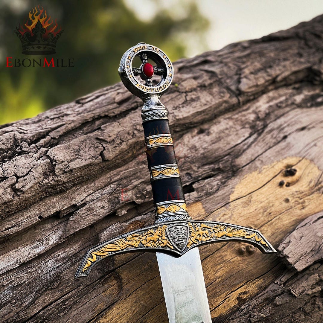 Knights Templar Sword - Crusader Arming Sword - Damascus Steel Blade ...